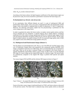 Remote Sensing Image Fusion Using Contourlet Transform With Sharp Frequency Localization | PDF