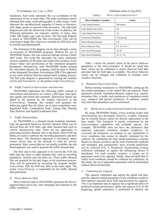 A Framework for Traffic Planning and Forecasting using Micro-Simulation ...