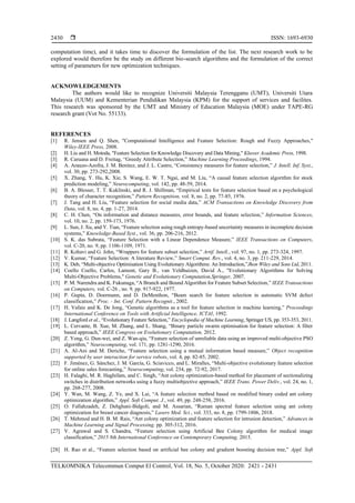 Integrated bio-search approaches with multi-objective algorithms for optimization and ...