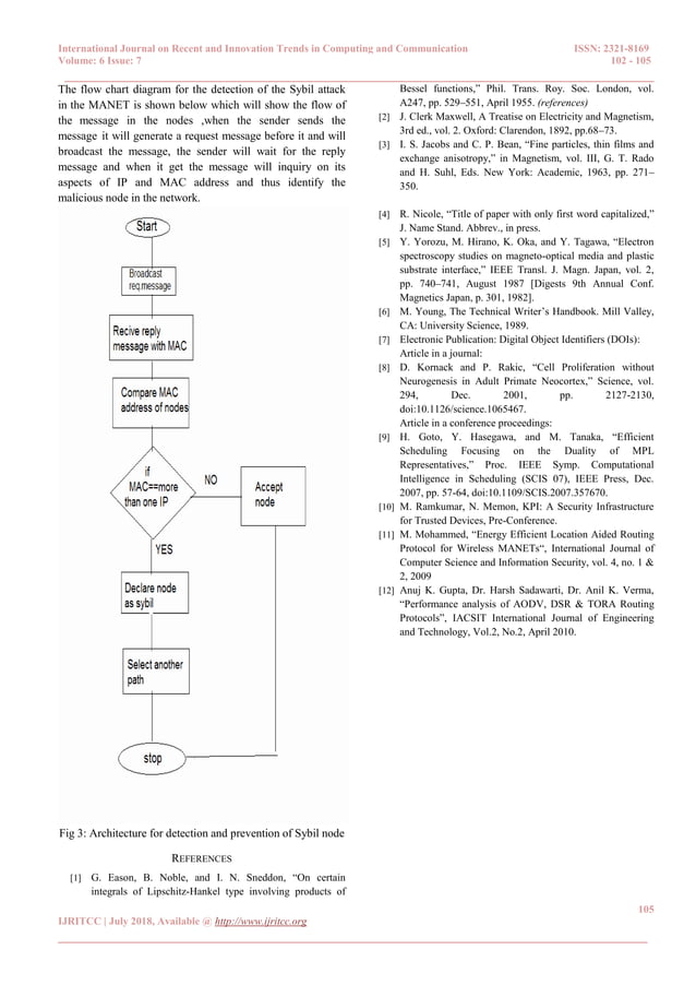 Sybil Attack Analysis and Detection Techniques in MANET | PDF