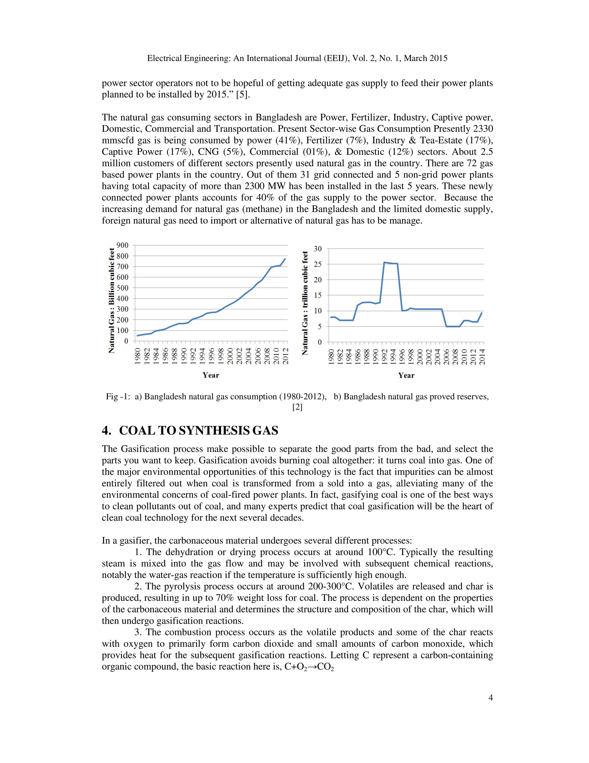 COAL SYNTHESIS GAS : A SUBSTITUTION OF NATURAL GAS IN BANGLADESH | PDF