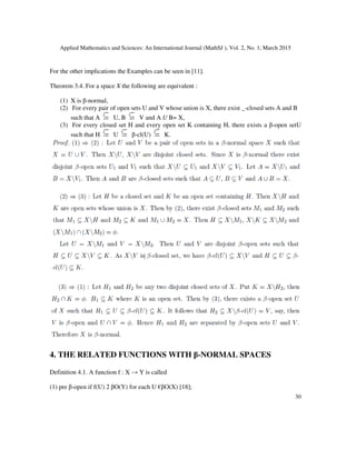 ON β-Normal Spaces | PDF