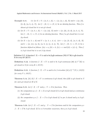 ON β-Normal Spaces | PDF