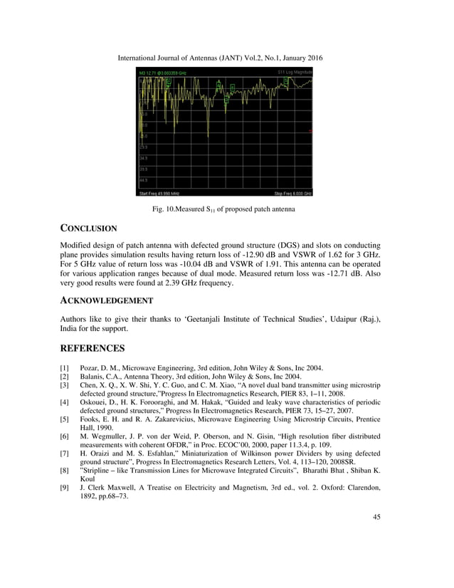 BODY ANTENNA WITH DGS FOR BODY CENTRIC WIRELESS COMMUNICATION SYSTEM | PDF