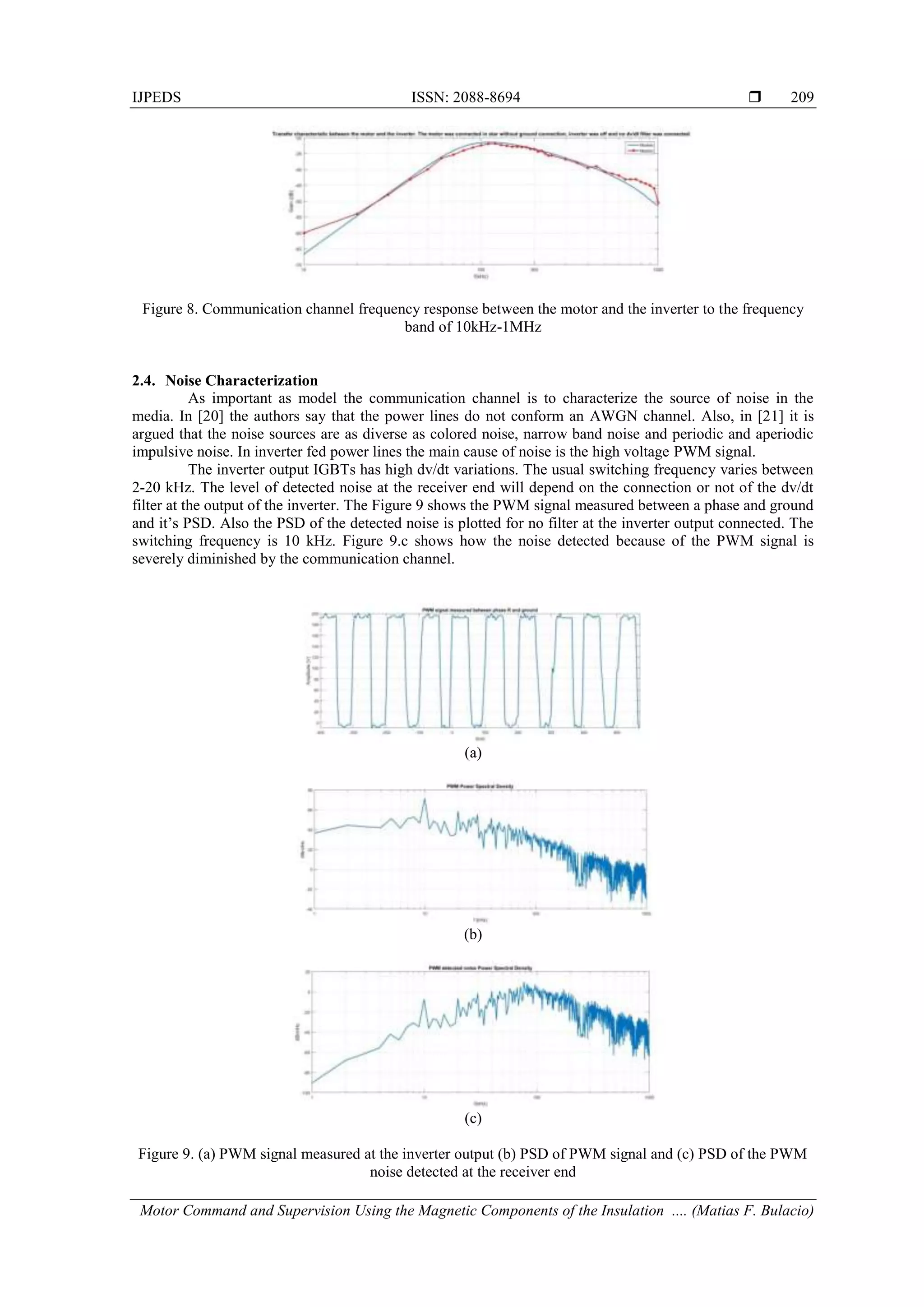 Motor Command and Supervision Using the Magnetic Components of the ...