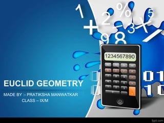 Euclid Geometry Class 9 Ppt