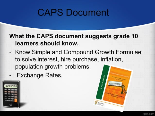 South African Grade 10 Mathematics (Based on CAPS document) | PPT ...