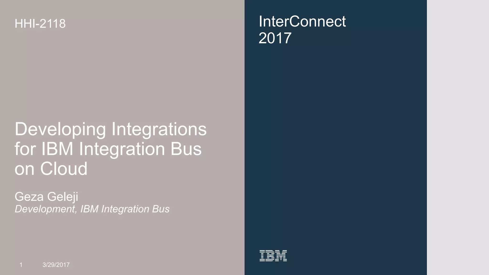 Developing Integrations for IBM Integration Bus on Cloud | PDF