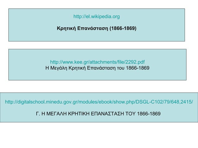 ενοτητα 21 το κρητικο ζητημα 1821 1905 | PPT