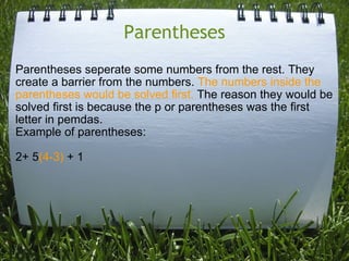 Order of Operations | PPT