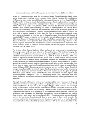 FINANCIAL INCLUSION AND WOMEN EMPOWERMENT IN UGANDA A CASE OF LANGO SUB ...