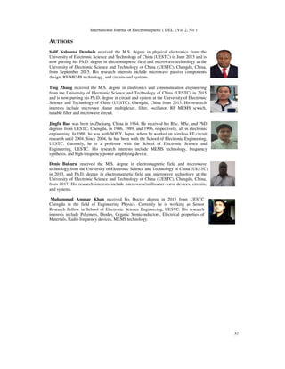 COMPACT DUAL-BAND BANDPASS FILTER BASED ON STUB-LOADED RECTANGULAR LOOP ...