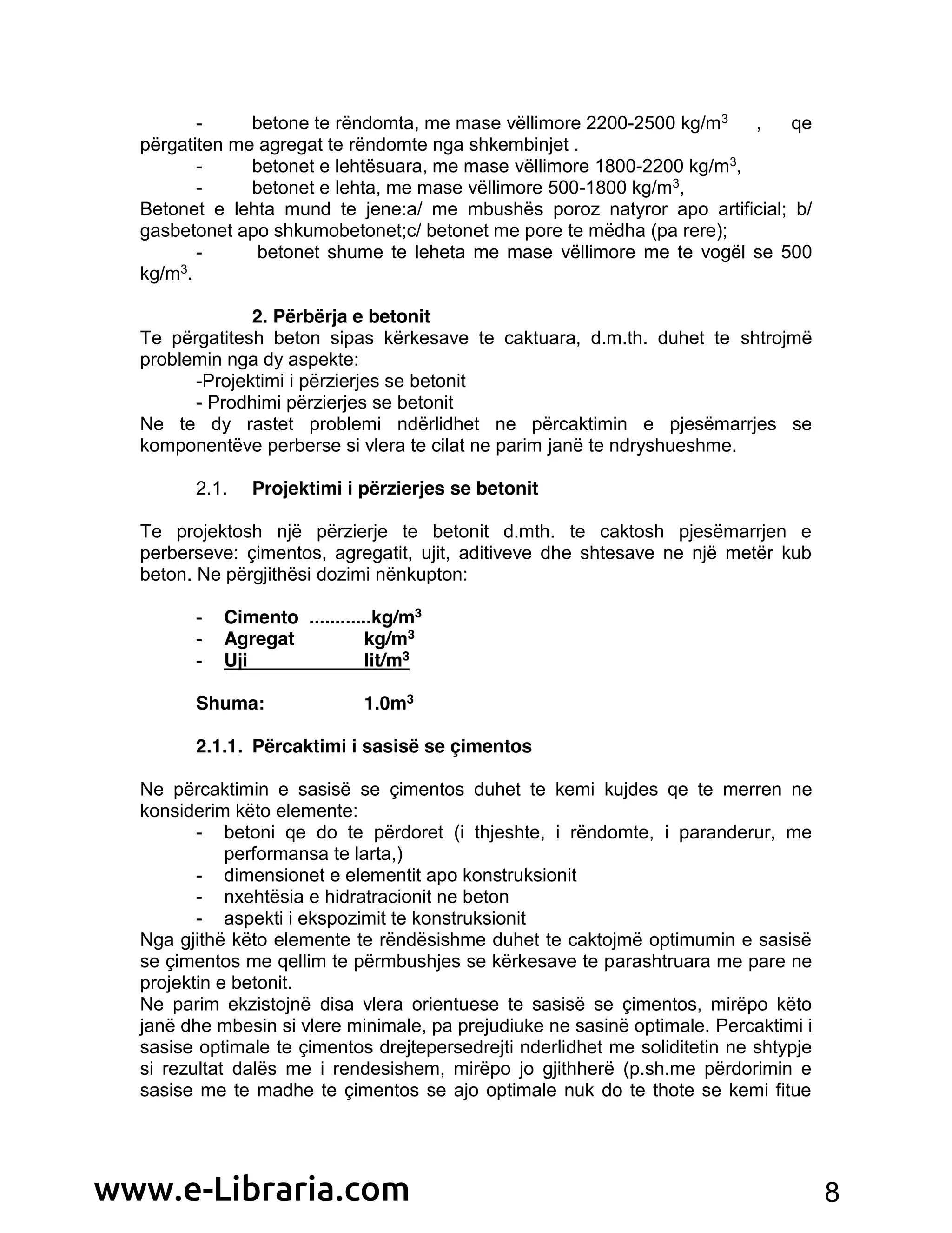 Materialet ndertimore II | PDF