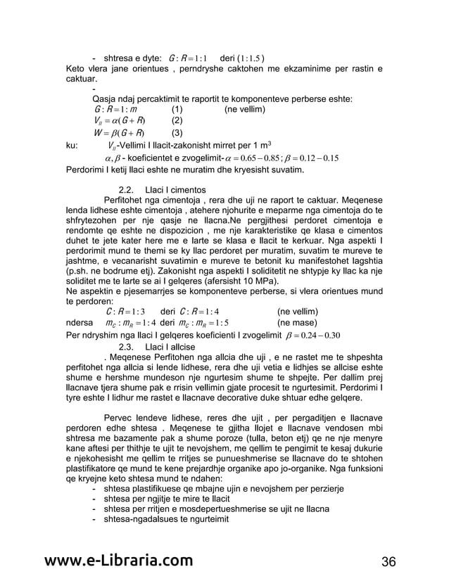 Materialet ndertimore II | PDF