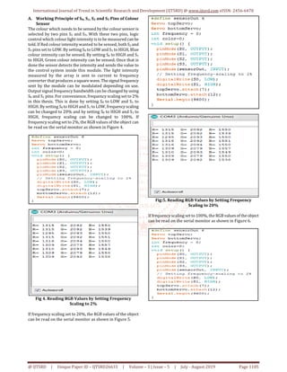Colour Detector and Separator Based on Microcontroller | PDF