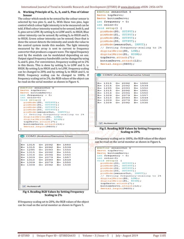 Colour Detector and Separator Based on Microcontroller | PDF