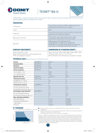 DONIT_Gasket sheets_Brochure.compressed | PDF