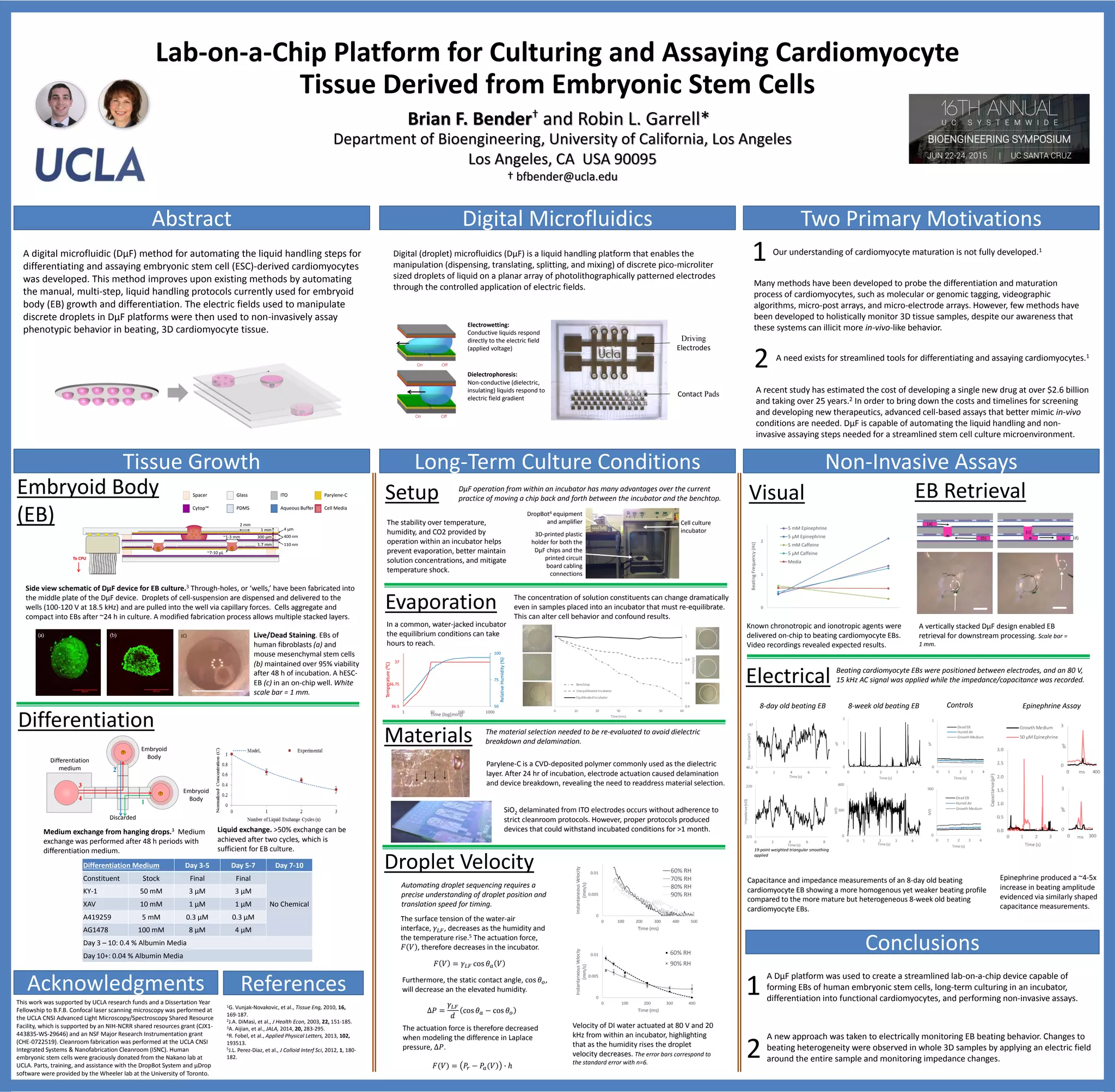 Brian Bender BE Symposium Poster | PPT
