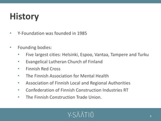 Affordable housing: Y-Foundation, Finland | PPTX