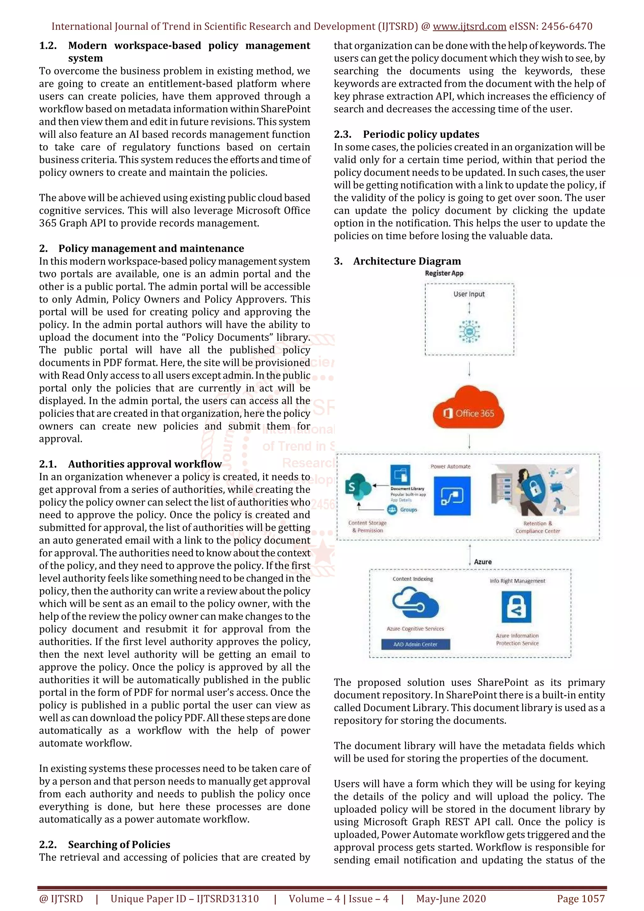 Modern Workspace Based Policy Management With Automated Keyword
