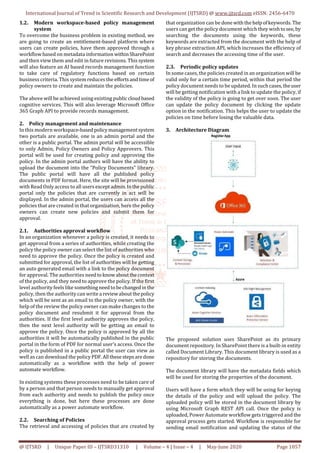 Modern Workspace Based Policy Management with Automated Keyword Extraction and AI Based Records ...