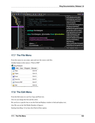 The Ring programming language version 1.8 book - Part 22 of 202 | PDF