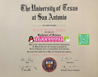 University of Texas at San Antonio degree offer diploma Transcript | PDF | Undergraduate ...