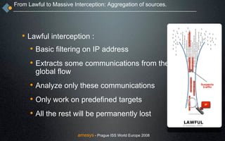 Mass Interception by Amesys (21 200810 iss-prg-amesys) | PPT