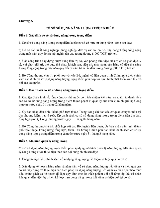 21_2011_ND-CP QĐ Luat sd nang luong tiet kiem | PDF