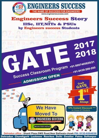 ECE GATE COACHING IN delhi ENGINEERS SUCCESS | PDF