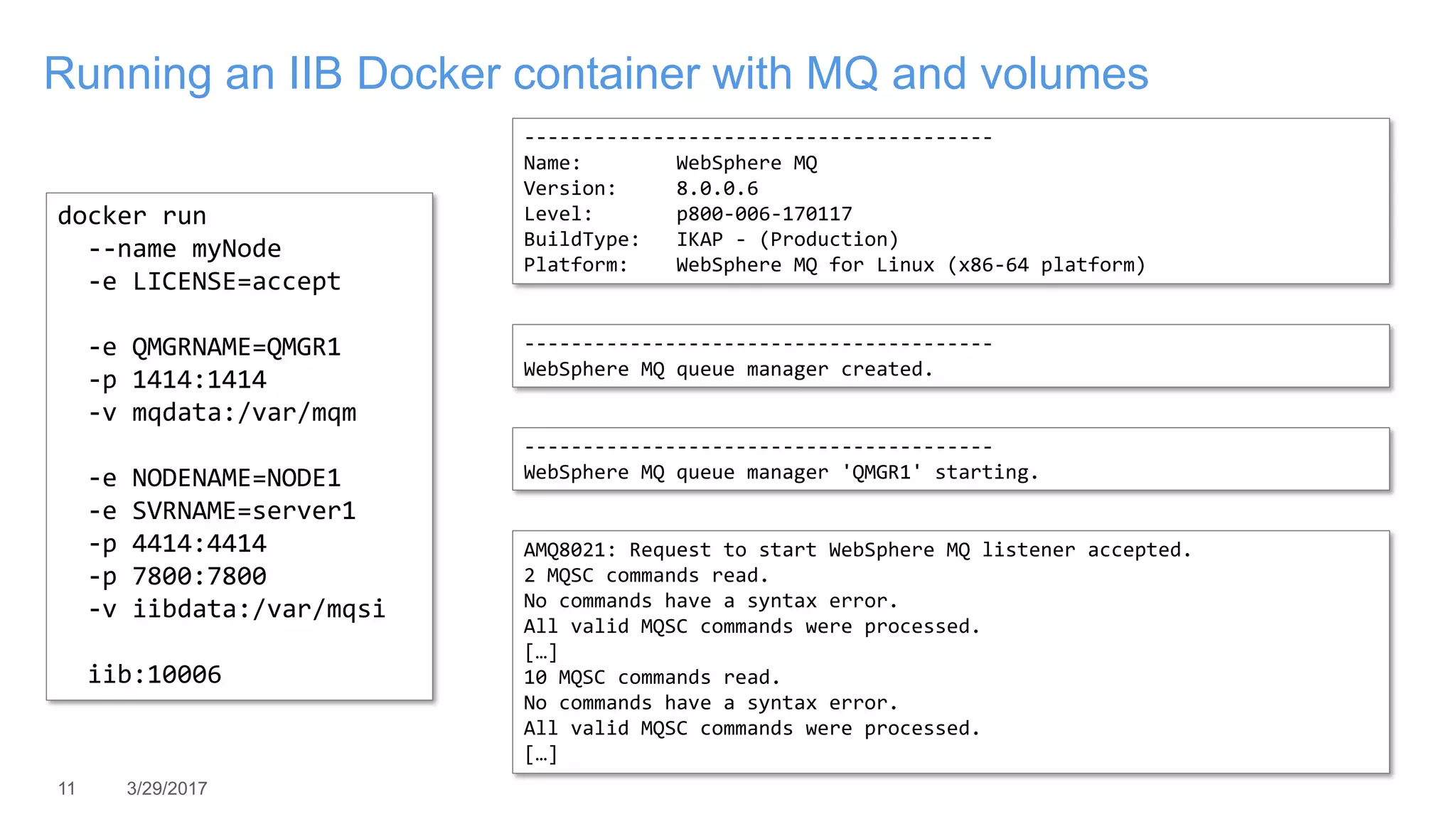 Docker and IBM Integration Bus | PPT