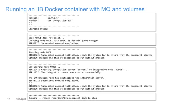 Docker And Ibm Integration Bus Ppt
