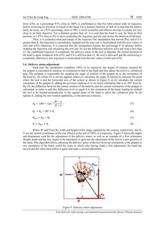 Tool delivery robot using convolutional neural network | PDF | Artificial Intelligence ...