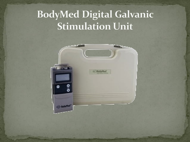 Galvanic Stimulator | PPT