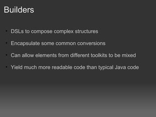 Griffon: Swing just got fun again | PPT | Programming Languages | Computing