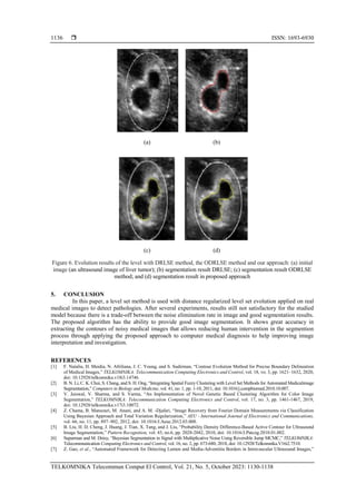 Adaptive segmentation algorithm based on level set model in medical imaging | PDF | 3-D Graphics ...