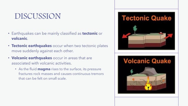 Science Grade 6 Q4 - Earthquakes and Volcanic Eruptions | PDF | Geology ...