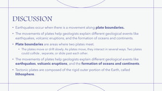 Science Grade 6 Q4 - Earthquakes and Volcanic Eruptions | PDF