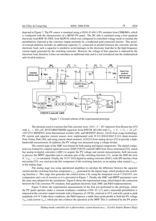 Sliding-mode controller for a photovoltaic system based on a ´ Cuk converter | PDF | Consumer ...