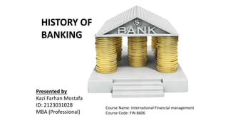 History of Banks | PPTX