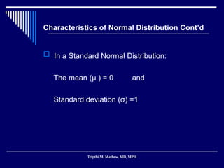 Normal distribution. The distribution curve and outliers | PPT