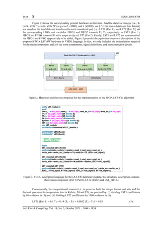 Improvements in space radiation-tolerant FPGA implementation of land surface temperature-split ...