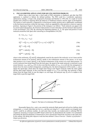 An efficient application of particle swarm optimization in model ...