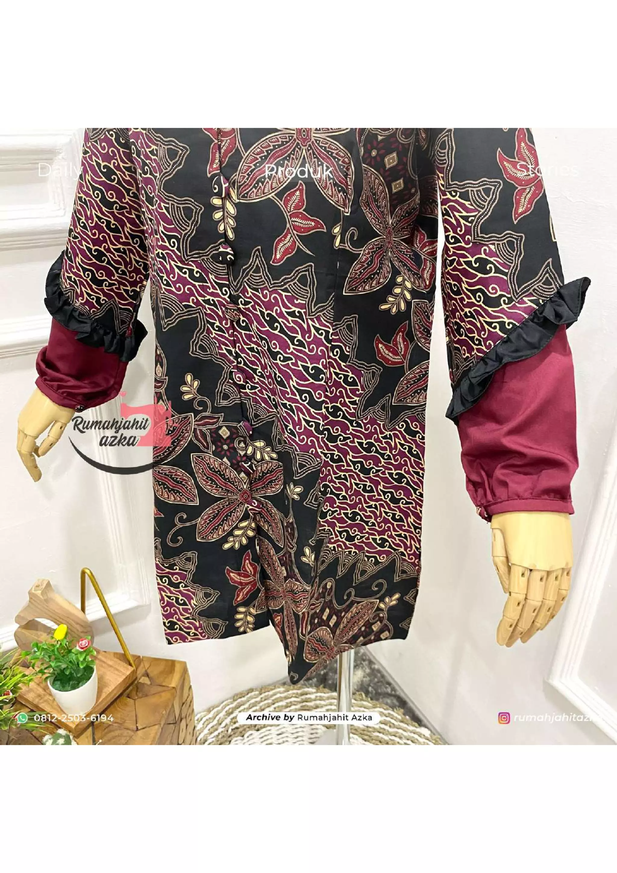 Batik Soft Kombinasi by Rumah Jahit Azka | PDF