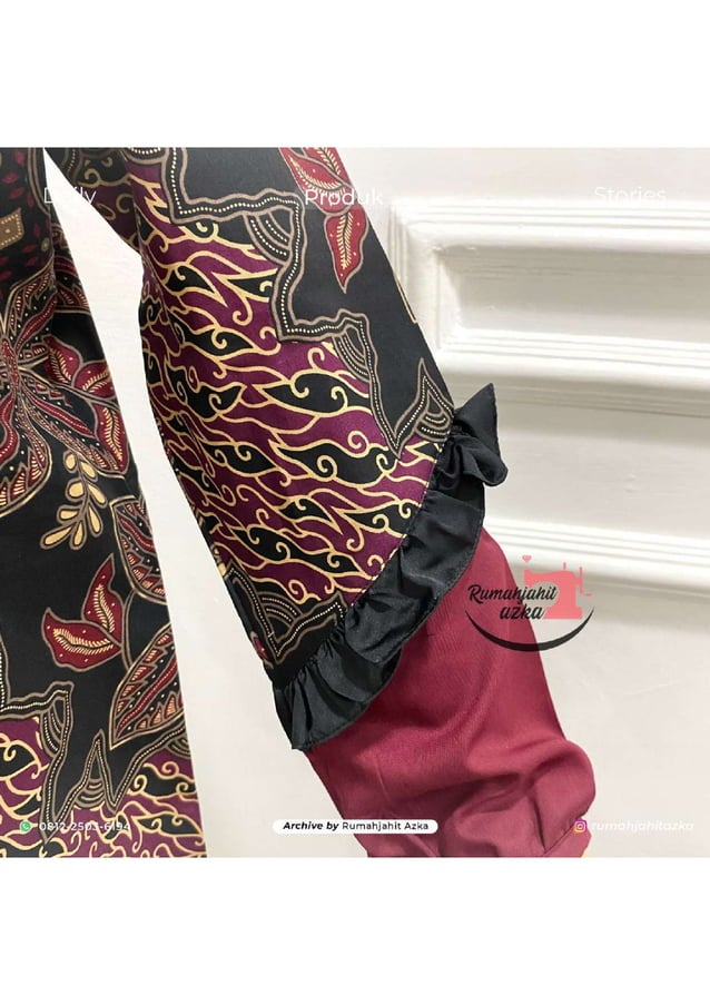 Batik Soft Kombinasi by Rumah Jahit Azka | PDF