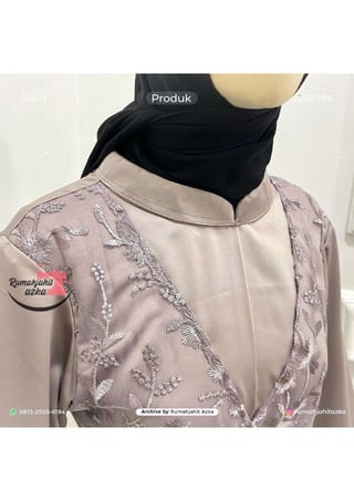 Jasa Jahit Kebaya Outer Set by Rumah Jahit Azka | PDF