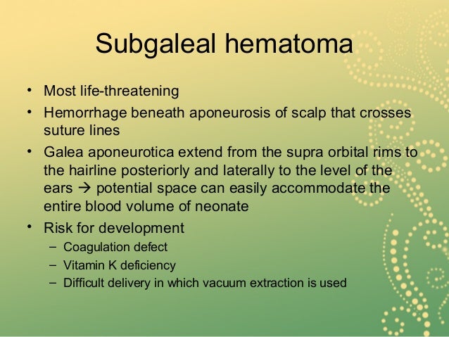 212 Birth head trauma