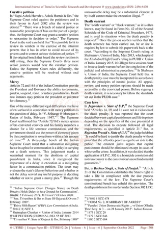 Capital Punishment Law and Ethics | PDF