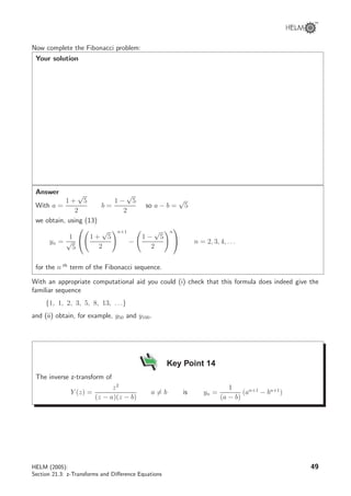 21 3 ztransform | PDF