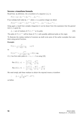 21 3 ztransform | PDF